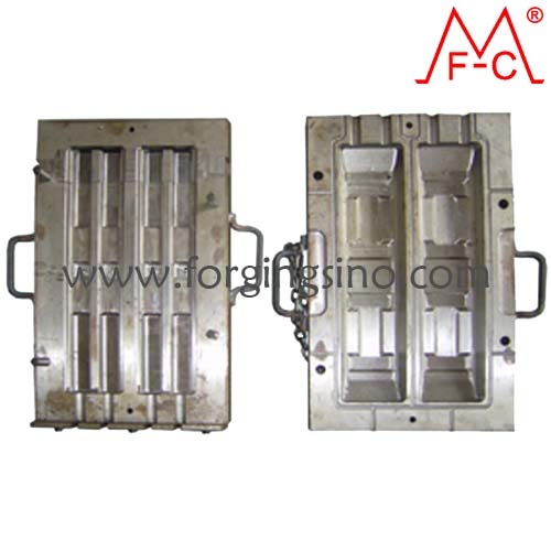 M0204 Rubber track pad mold