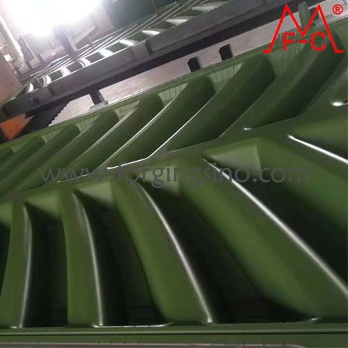 M0466 Agricultural rubber track tread mold